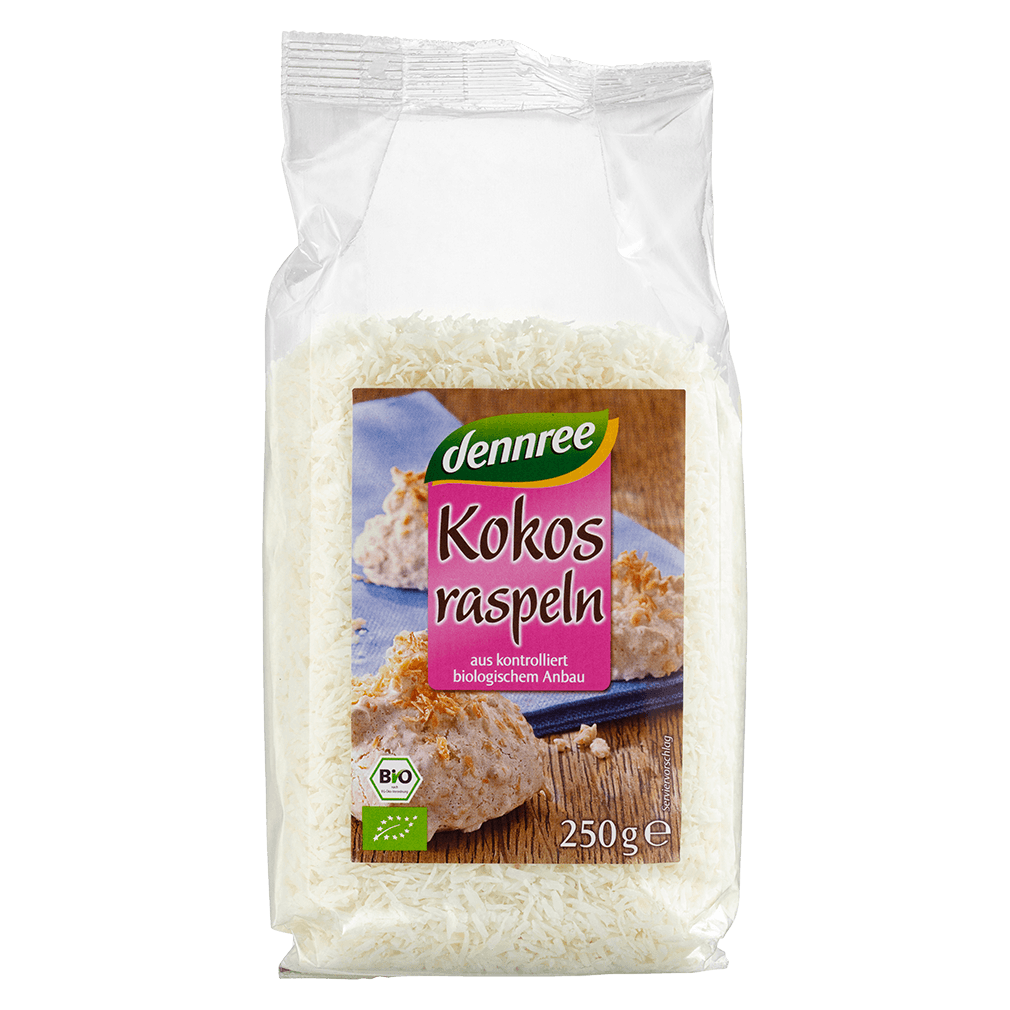 Bio Kokosraspel von dennree bei greenist.de