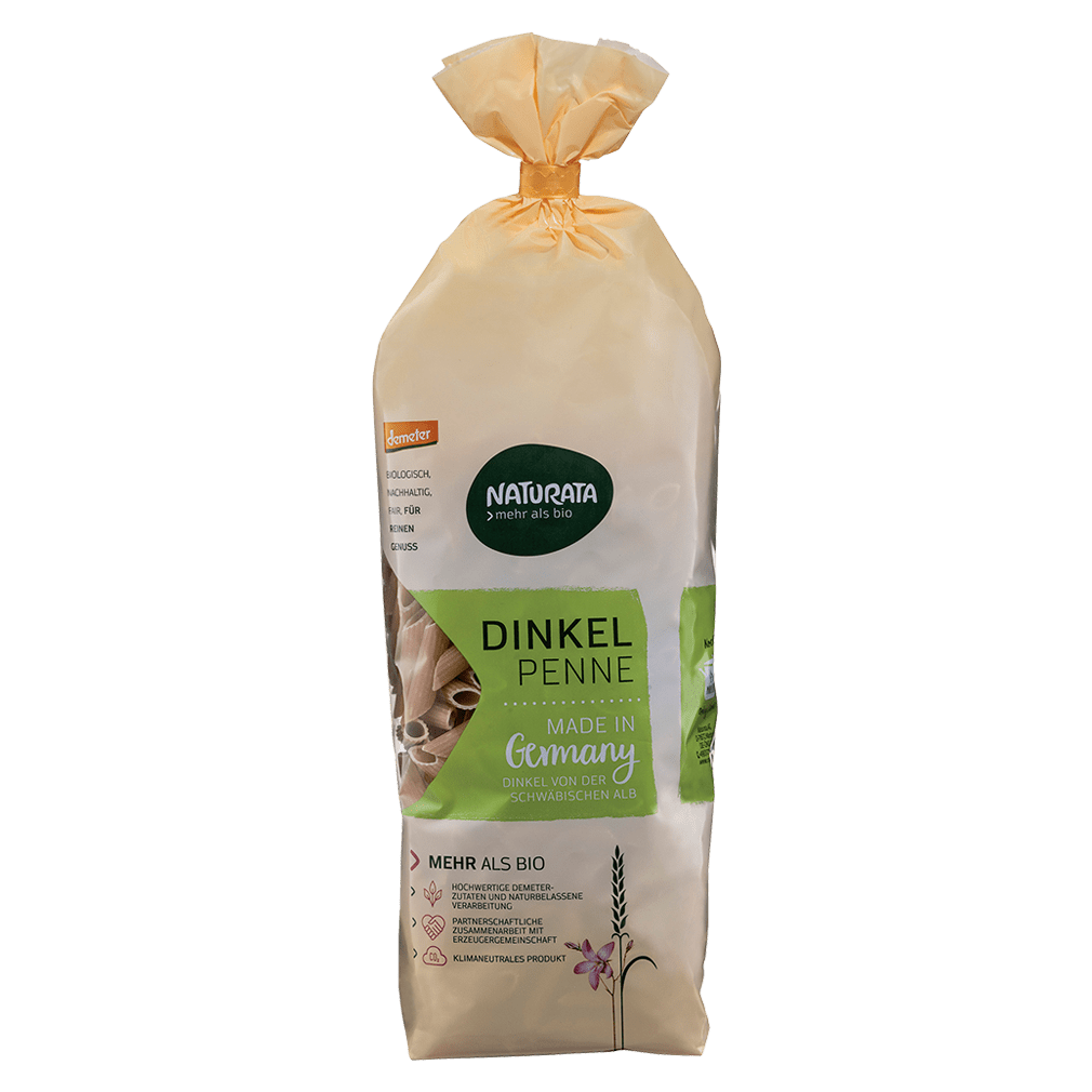 Bio Dinkel Penne demeter von Naturata bei greenist.de